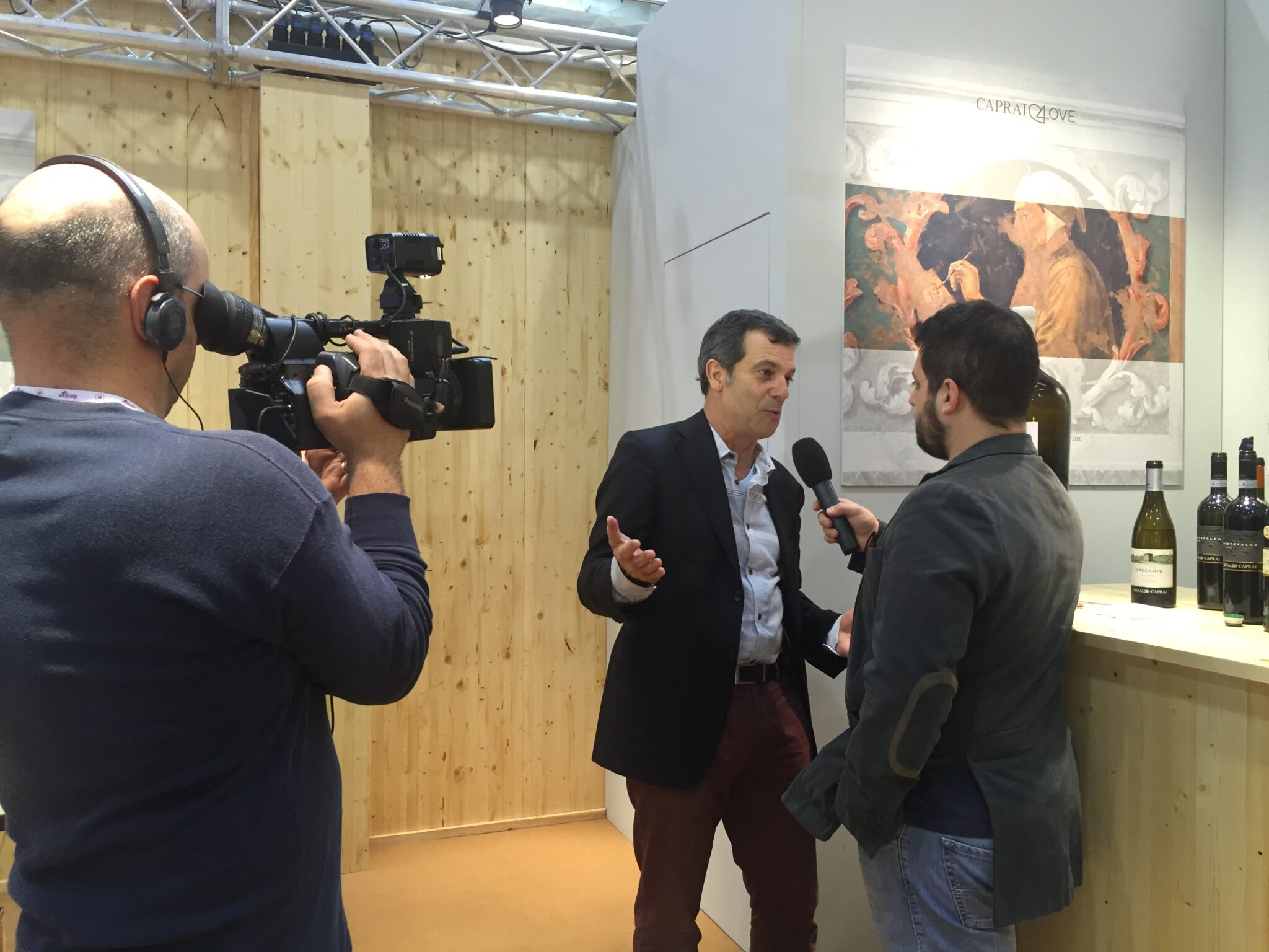 Gino Colangelo Featured on Italy's Wine News TV - Colangelo & Partners